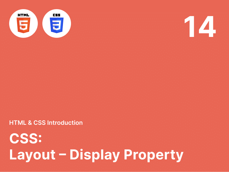 Css Layout Fundamentals Display Properties And Techniques Topic