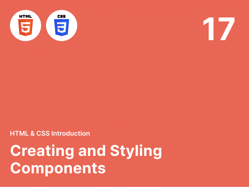 Understanding Component Creation And Styling In Html And Css Topic