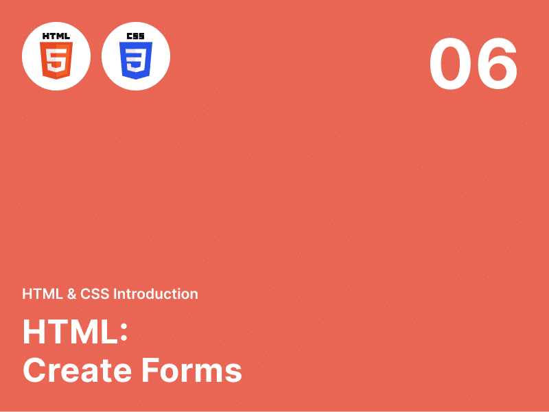 Building Forms In Html Topic