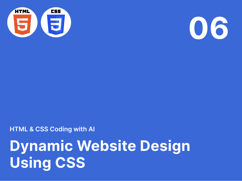 Dynamic Website Design: CSS Techniques & Effects - Topic